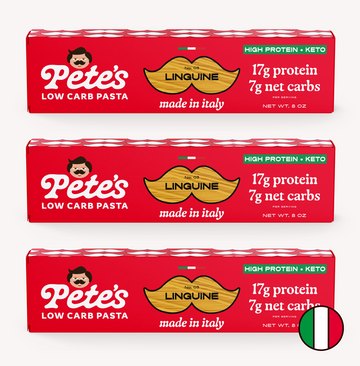 Low Carb Pasta | Lowest Carb Pasta (0g Carbs) | Pete’s Pasta